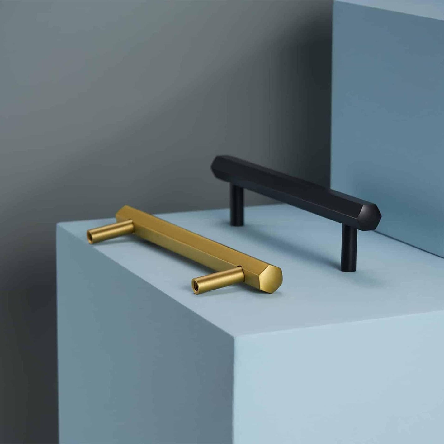 BEZEL / Solid Brass Handles | Handle Shop Couture - Handle Shop Couture