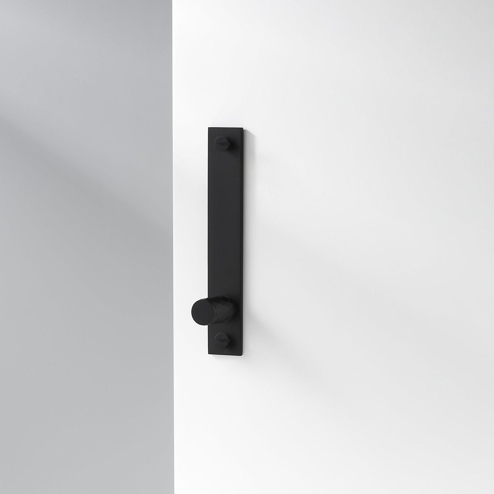 DIAMANTE / Solid Brass Handles with Backplate - 150mm (128mm Hole-to ...