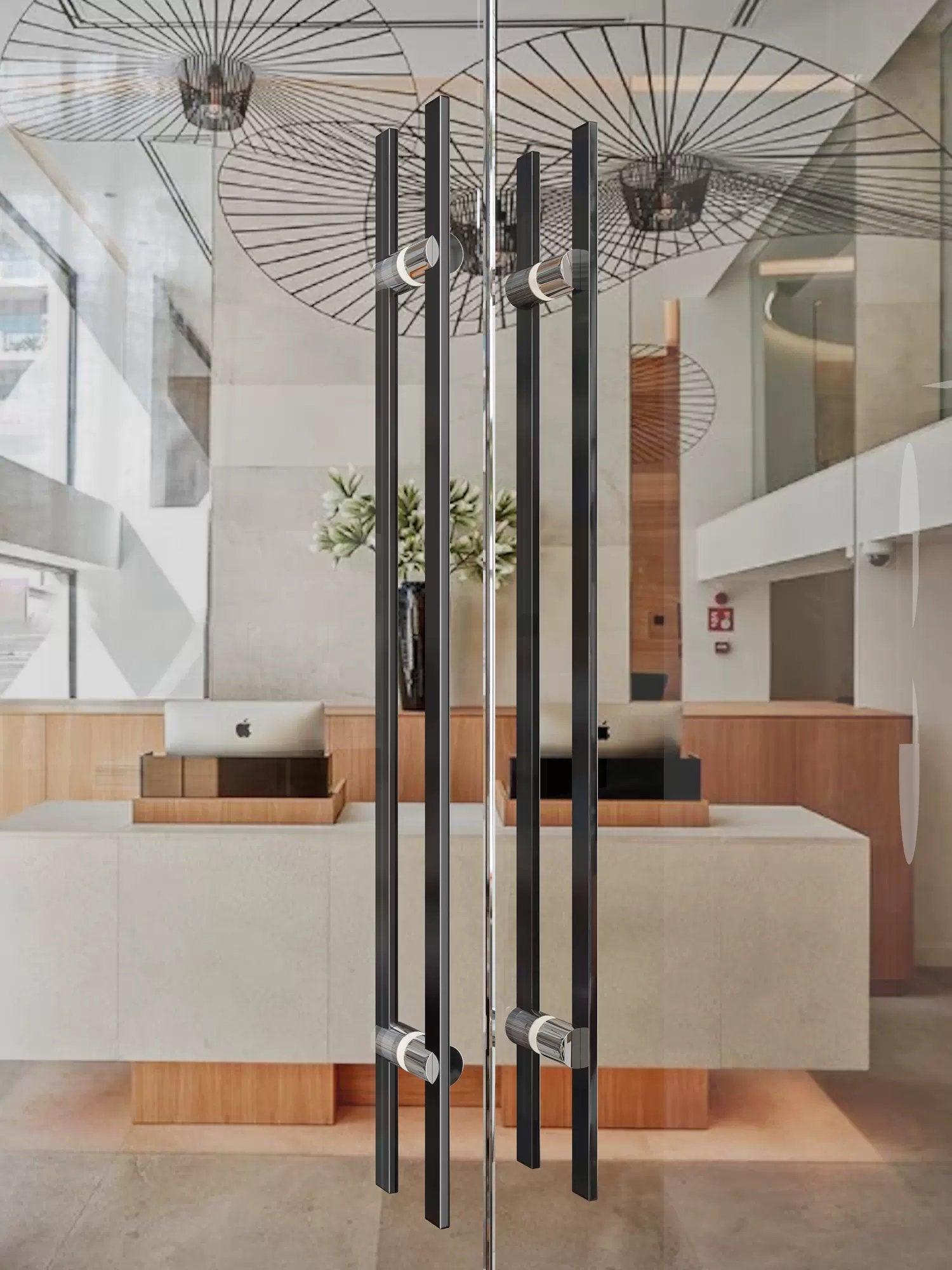 FANARI / Long Entrance Door Handles Push Pull | Handle Shop Couture ...