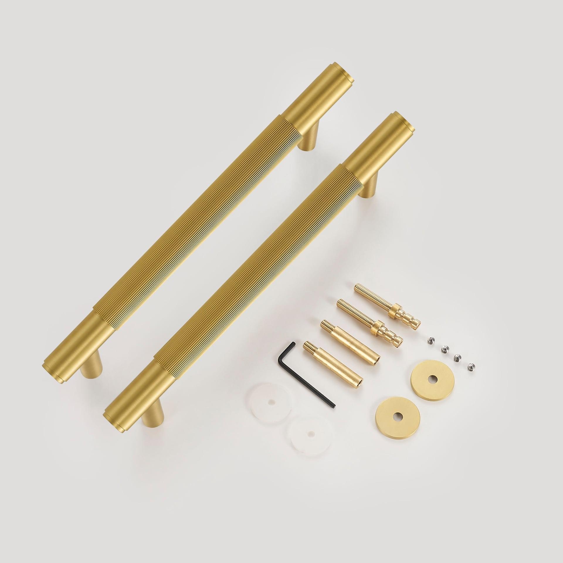 Double-Sided Door & Appliance Brass Handles | Handle Shop Couture ...