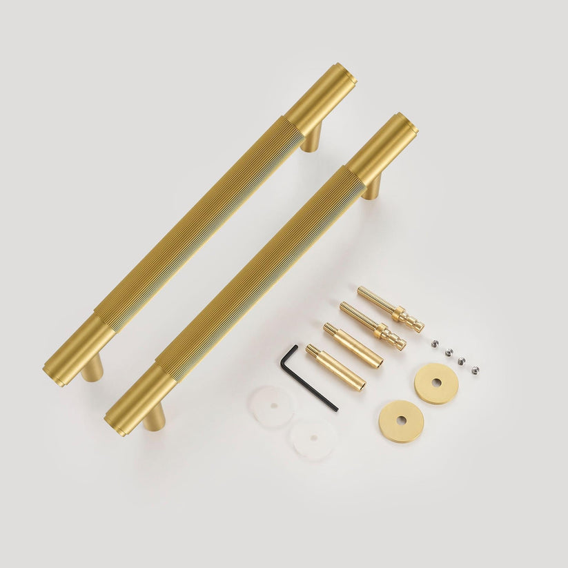 Double-Sided Door & Appliance Brass Handles | Handle Shop Couture ...