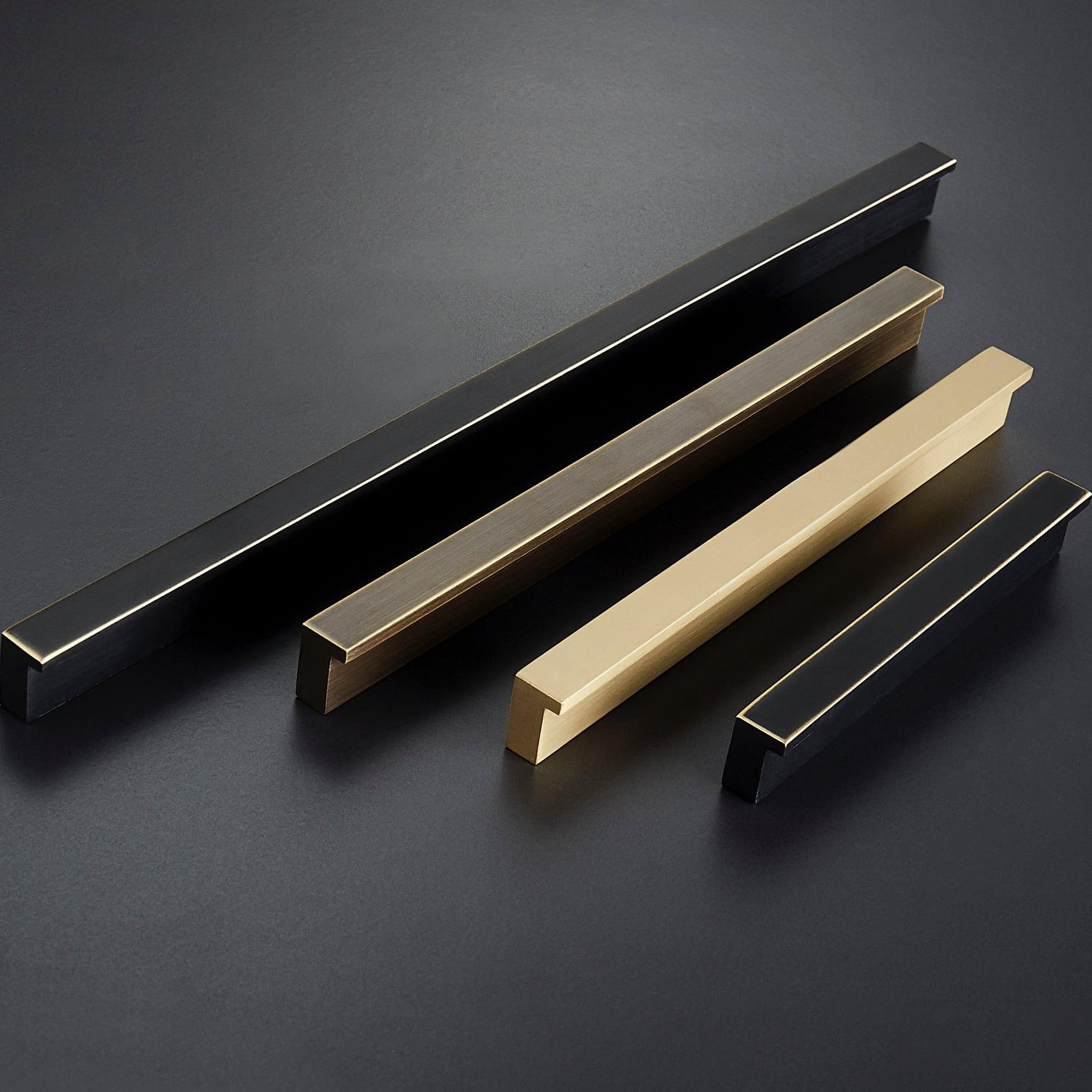 MARCUS / BRASS HANDLES / L-SHAPE - Handle Shop Couture